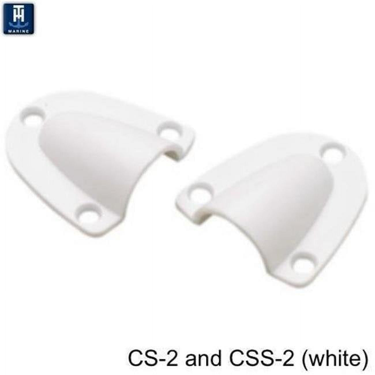 T-H Marine Supplies CSS-2-DP Small Clam Shell Vent, White - Walmart.com