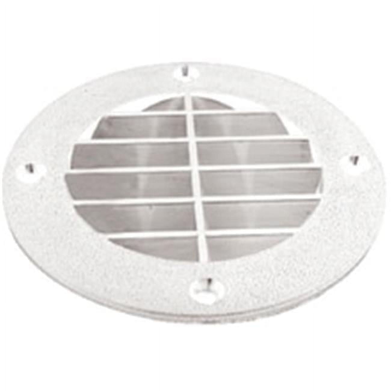 T-H Marine Supplies LV-1FW-DP Louvered Vent Cover, Fish White - Walmart.com