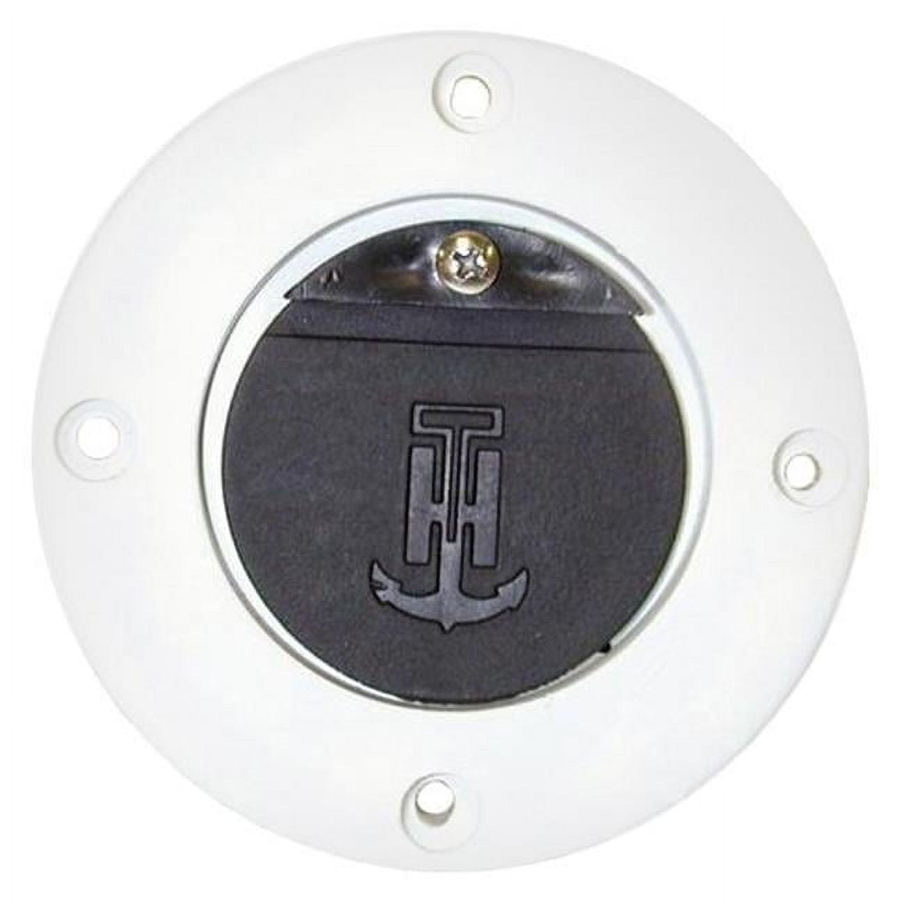 T-H Marine Supplies SA-2B-DP 1.5 in. Flush Mount Scupper Adapter, White ...