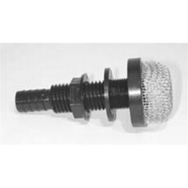 T-H Marine Supplies THSM-1KIT-DP 0.75 in. Straight Barbed Thru-Hull ...