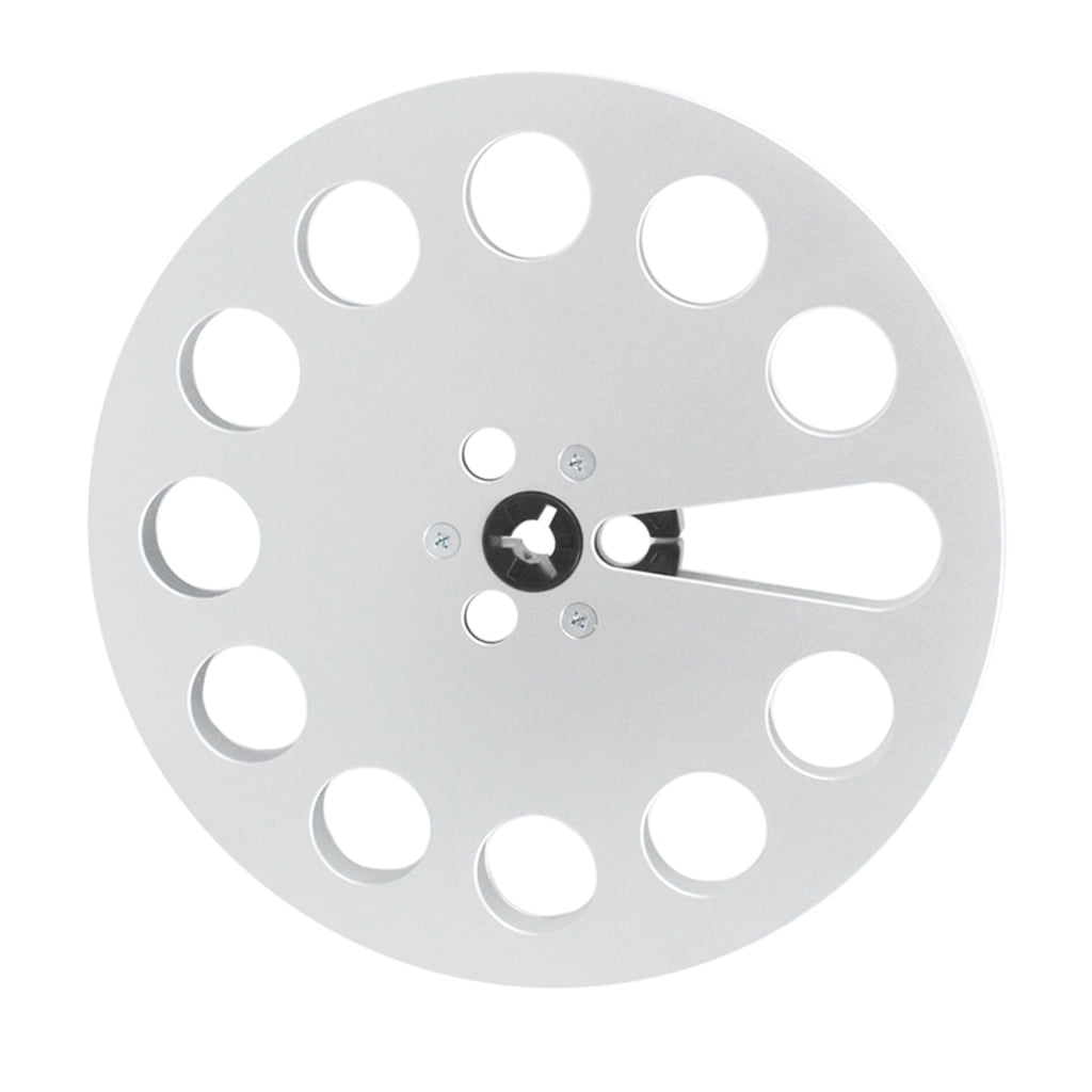 T-HOTLYST 1/4Inch 7Inch Aluminum Take Up Reel with 11 Holes for ...