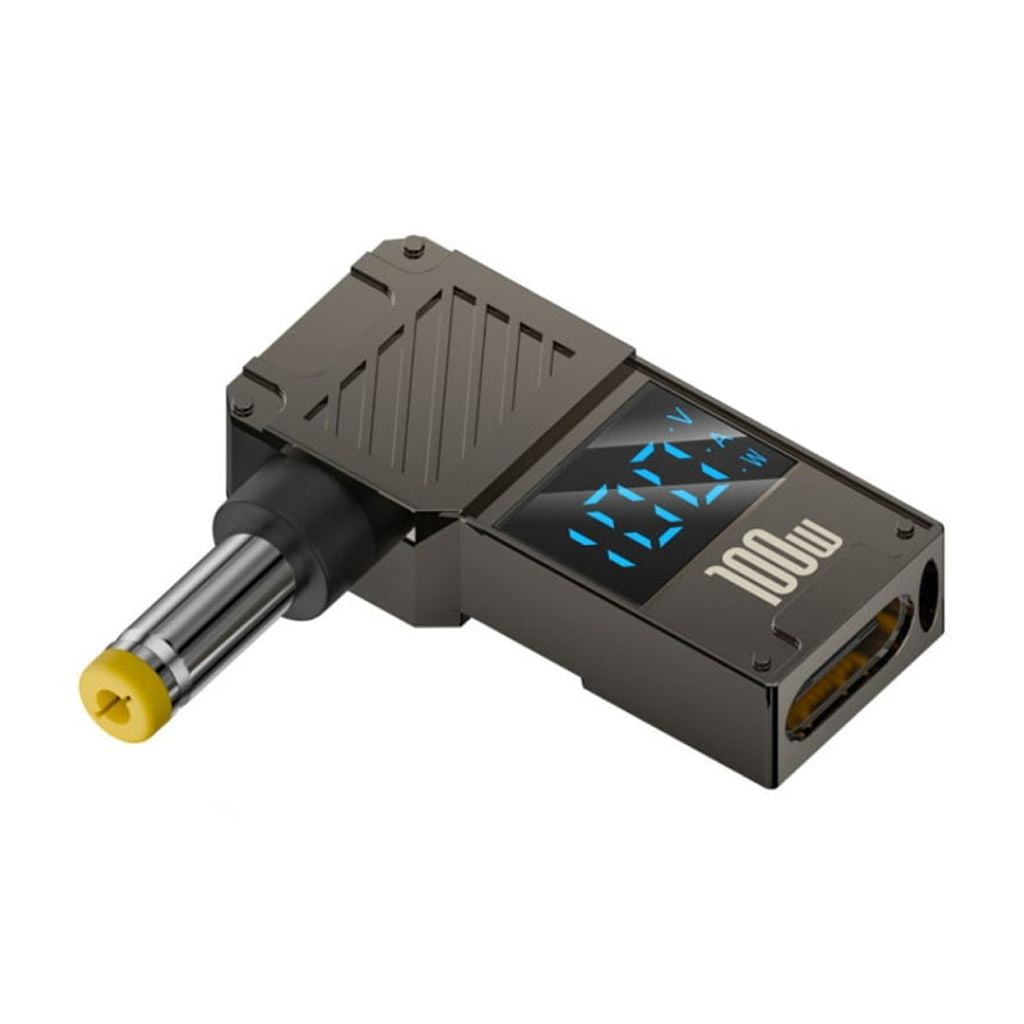 T-HOTLYST 100W Power Display USB C to Direct Current Adapter Connector ...
