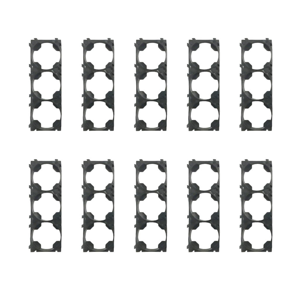 T-HOTLYST 10pcs Flexible 26650 Lithium Battery Cell Holder,Stackable ...