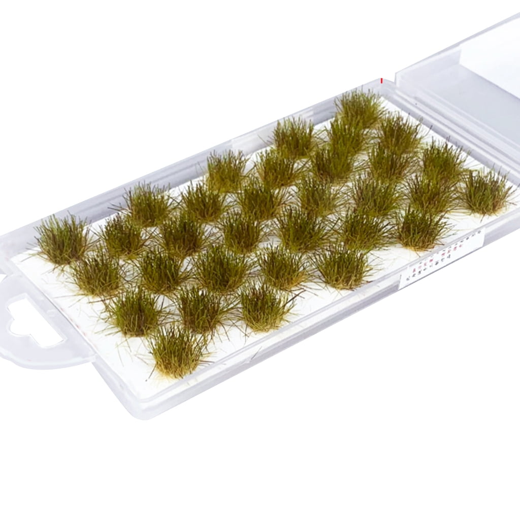 T-HOTLYST 32Pcs Mutlicolor Simulation Grass Nest Model Sand Scene DIY ...
