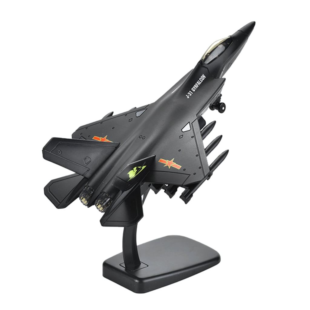 T-HOTLYST Diecast Fighter Jet Pullback Mechanism Jet Plane Toy for Boys ...
