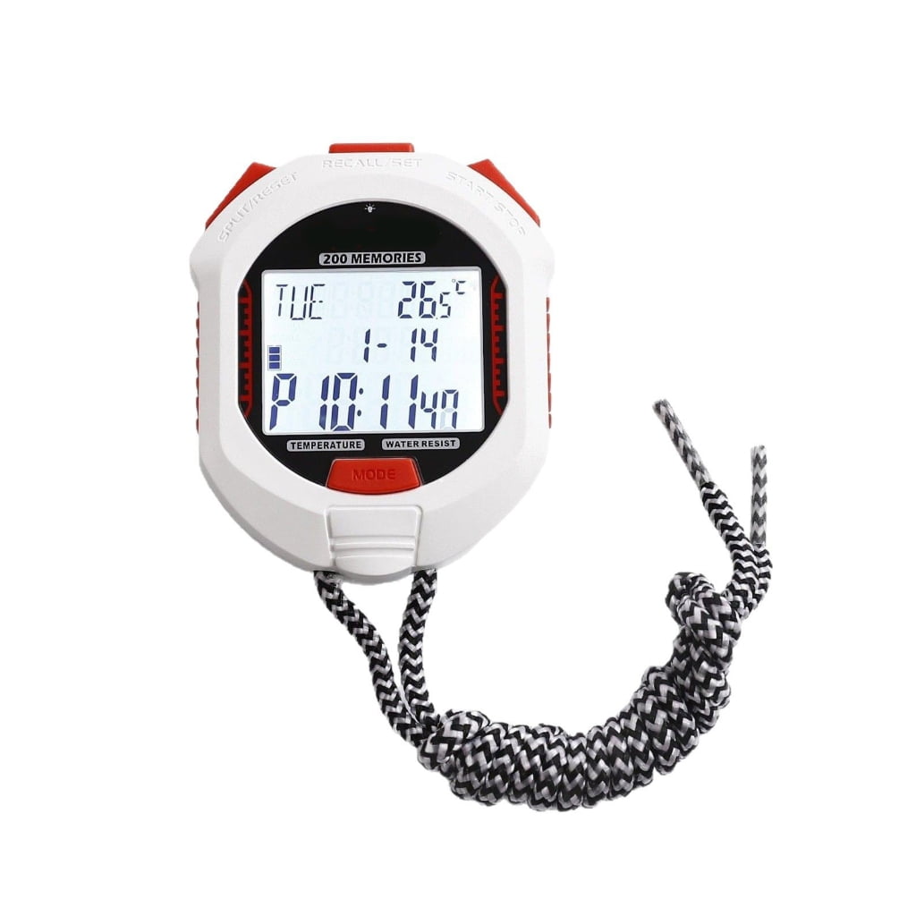 T-HOTLYST Digital Chronograph for School Athletic and Training Handheld ...