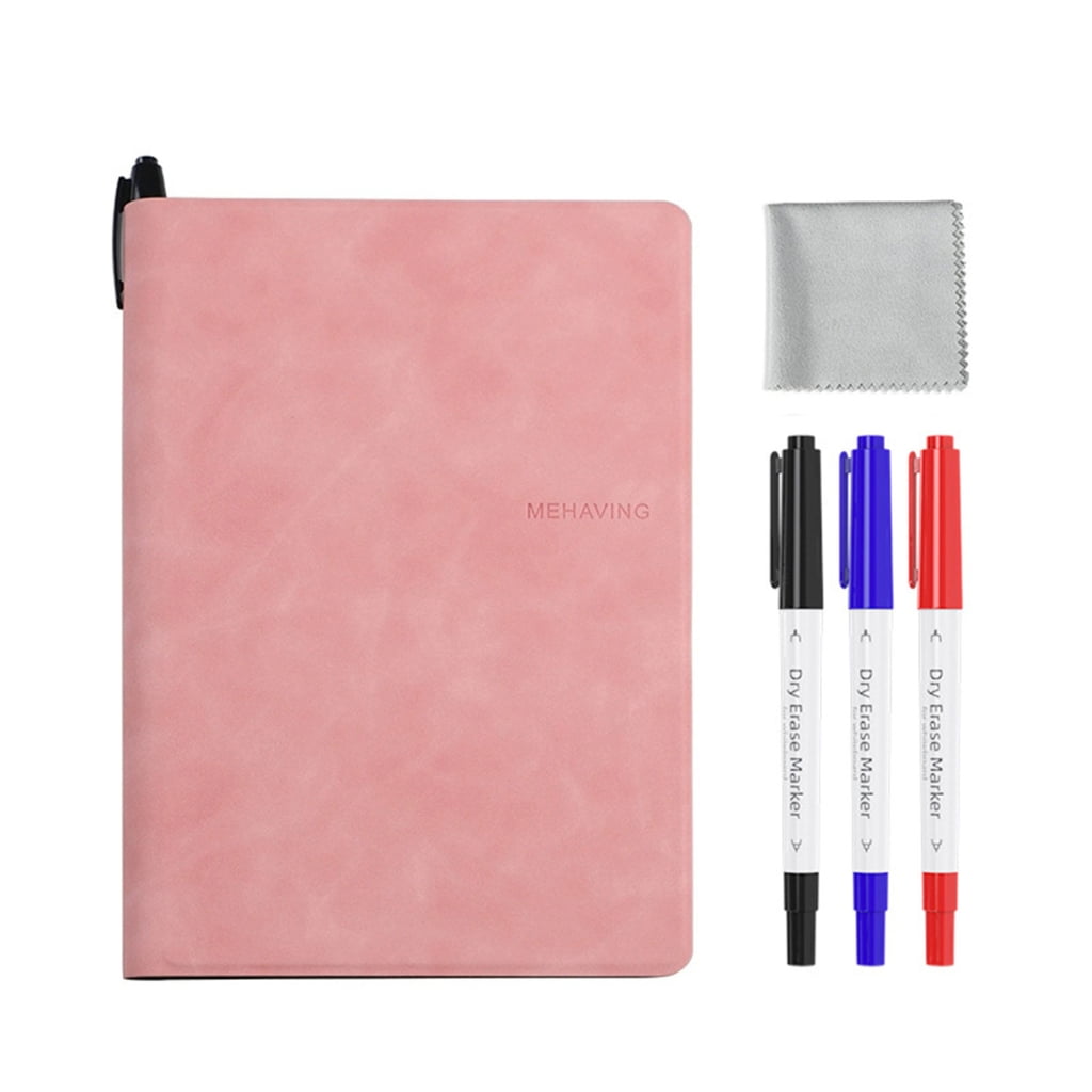 T-HOTLYST Double-Side Magnetic Whiteboard Notebook with Erasable Marker ...