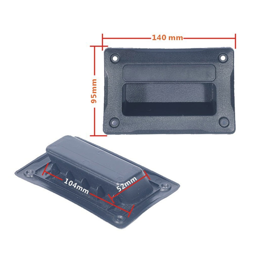 T-HOTLYST Easy to Use Recessed Speaker Handle Grasp for Music Equipment ...
