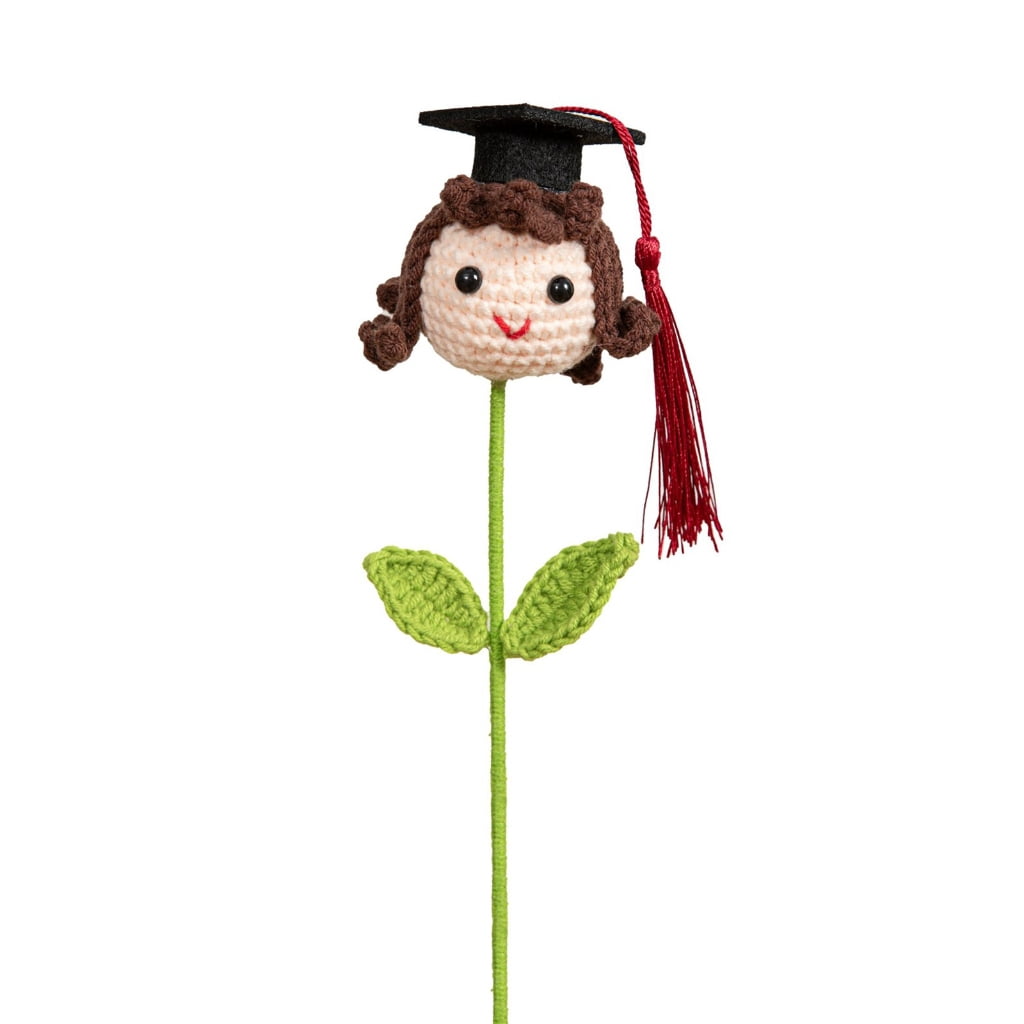 T-HOTLYST Graduation Ceremony Decoration Hat Boy/Girl/Dog Yarn Bouquet ...