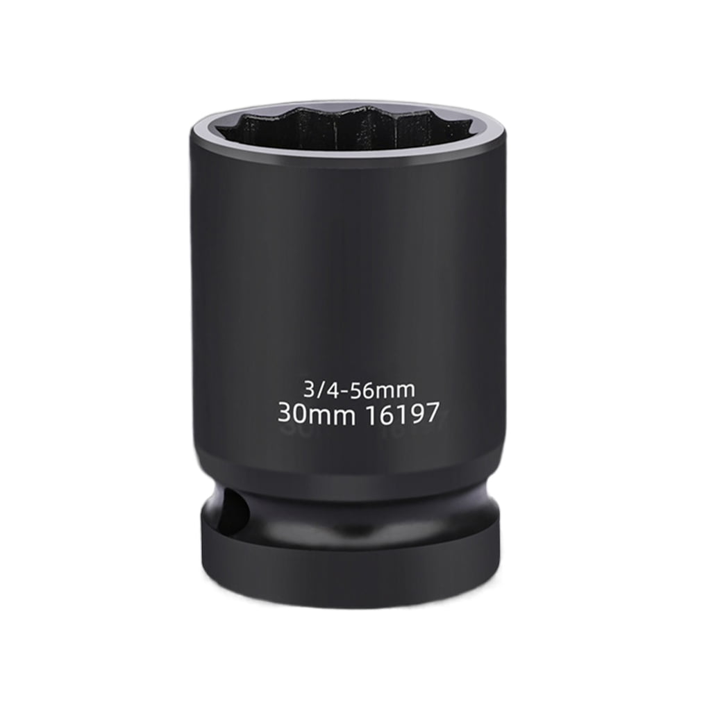 T-HOTLYST Heavy Duty 3/4Inch Drive Impact Wrench Socket with 12 Point Design for Secure ...