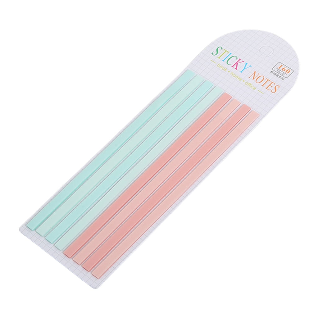 T-HOTLYST Long Strips Stick Tabs for Notebooks, Writable and ...
