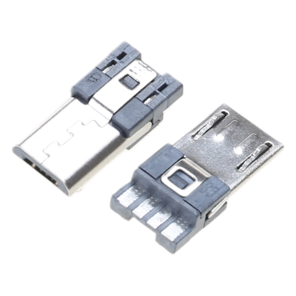 T-HOTLYST USB 2.0 90 Degree USB 4Pin/Type C 5Pin PCB Soldering Data ...