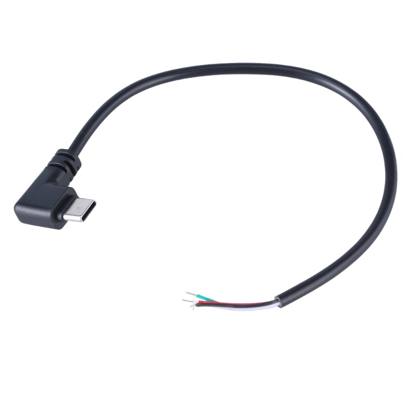 T-HOTLYST USB C Power Cable Cord Straight Head/90° Male Plug to 4Pin ...