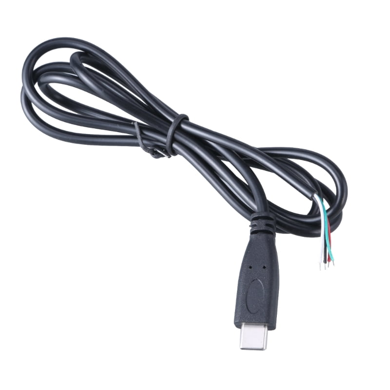 T-HOTLYST USB C Power Cable Cord Straight Head/90° Male Plug to 4Pin ...