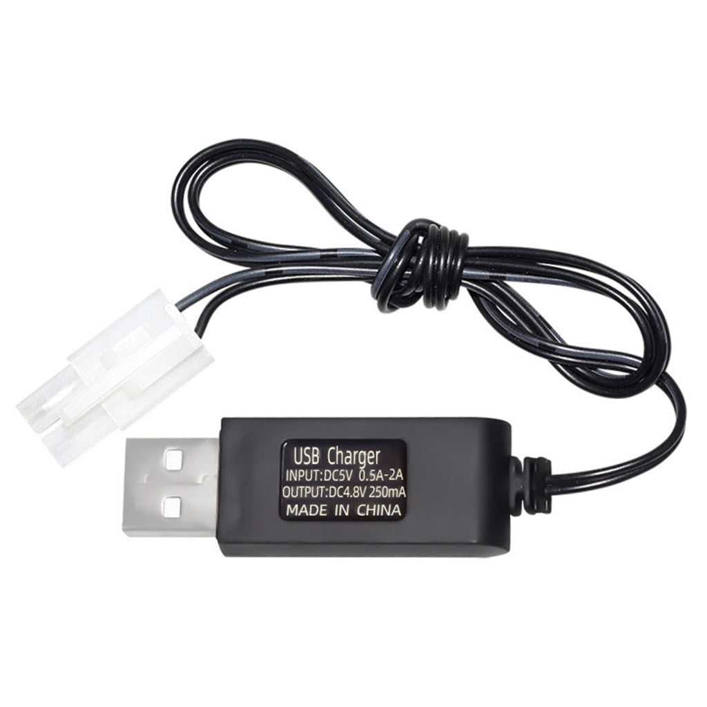 T-HOTLYST USB Charge Cable for 3.6V 4.8V 6V 7.2V LiPo & Lithiums ...