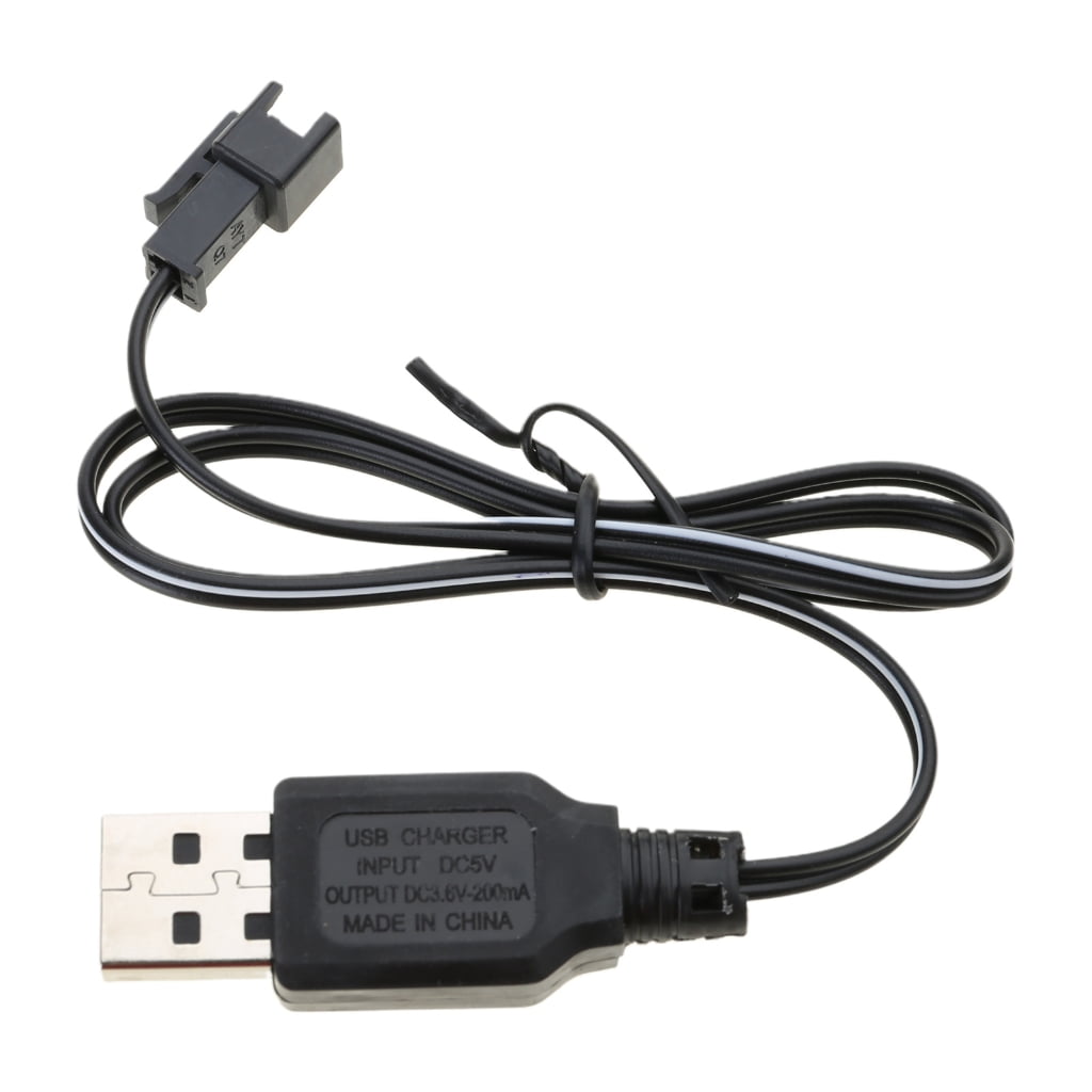 T-HOTLYST USB Charge Cable for 3.6V 4.8V 6V 7.2V LiPo & Lithiums ...