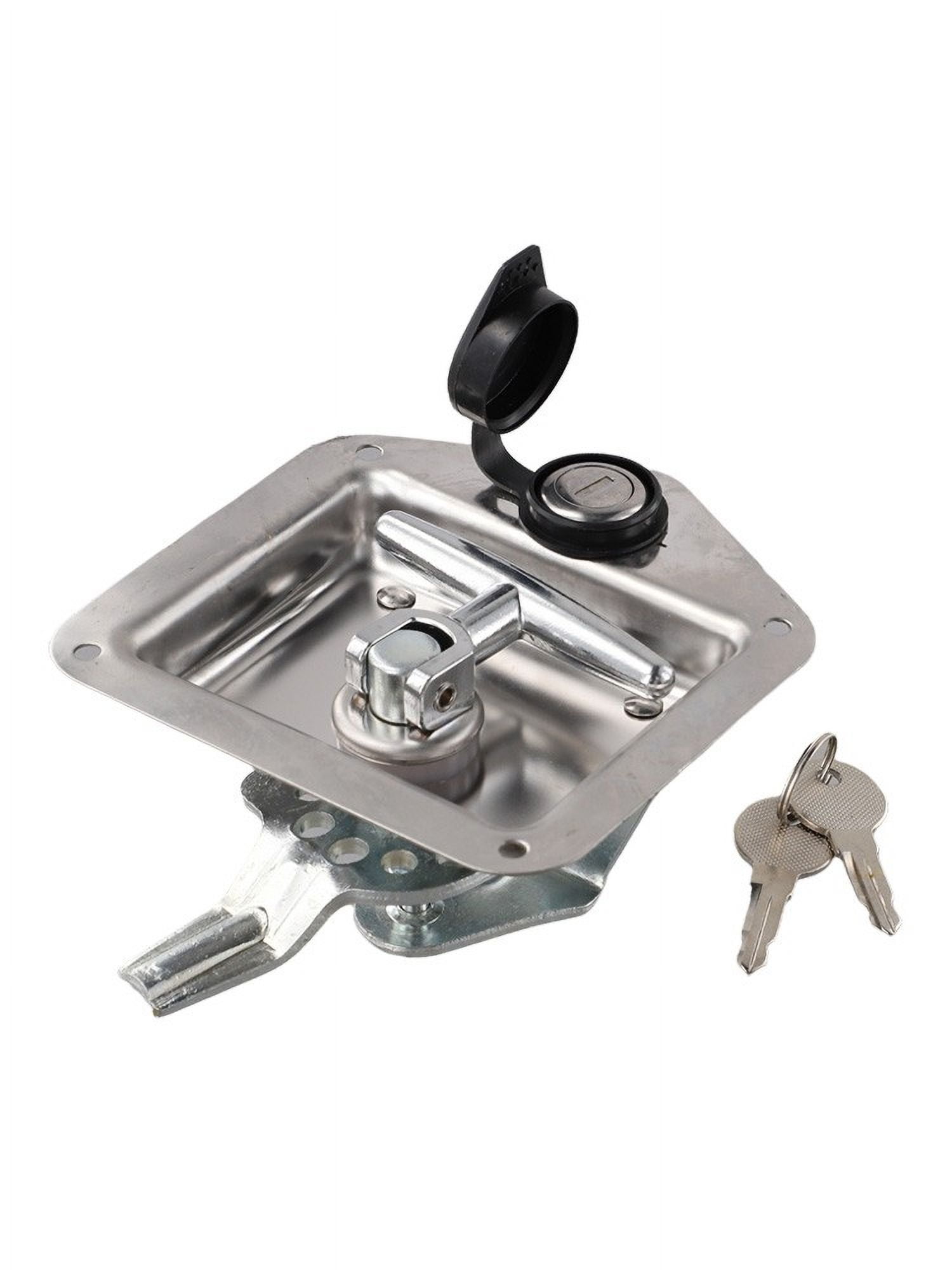 T Handle Latch with Lock for Secure Storage in for Trucks Campers and ...