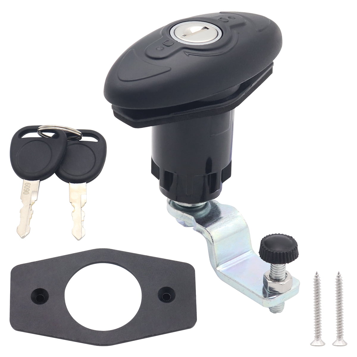 T Handle Lock T-Handle Cabinet Latch Truck Topper Lock for Ggarage Door ...