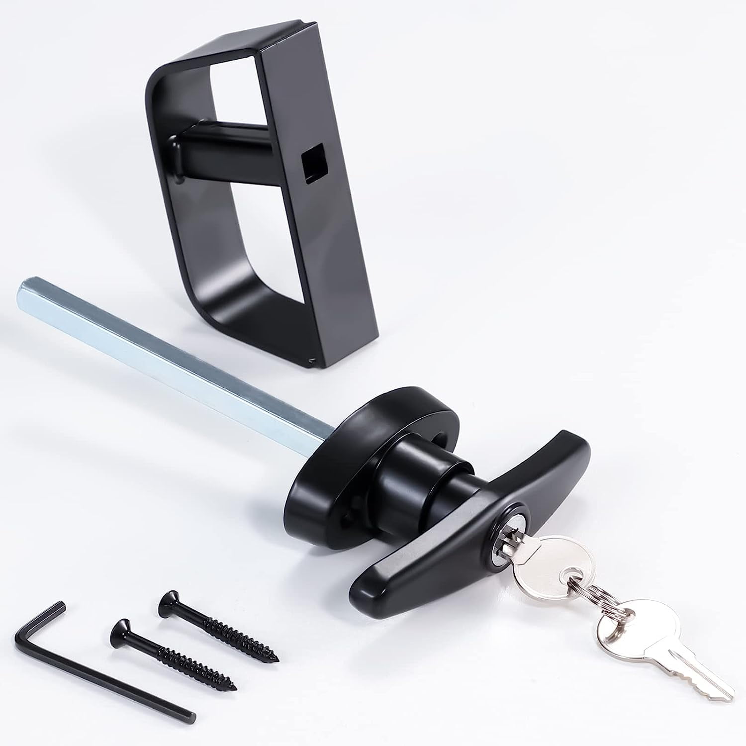 T-Handle Shed Door Locks Trianu 5-1/2" Shed Door Locking Handle with ...