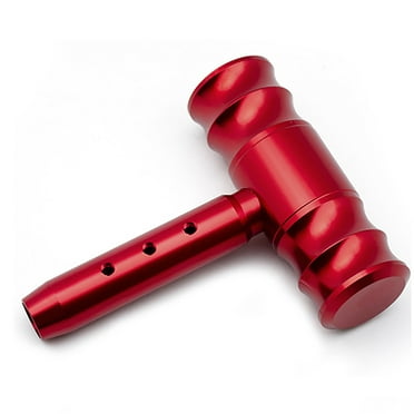 American Shifter 38927 Orange Man Standing By Man Orange Metal Flake ...