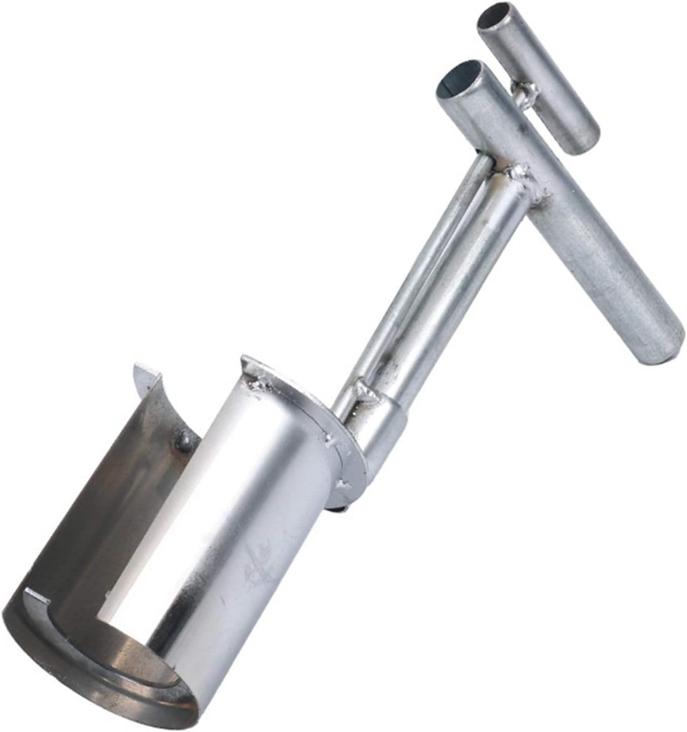 T-Handle Stainless Steel Soil Sampler Lawn Aerator Plant Transplanter ...