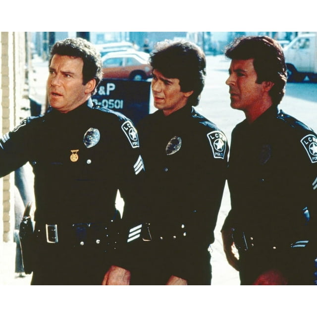 T.J. Hooker Featuring James Darren, William Shatner, Adrian Zmed 24X36 ...