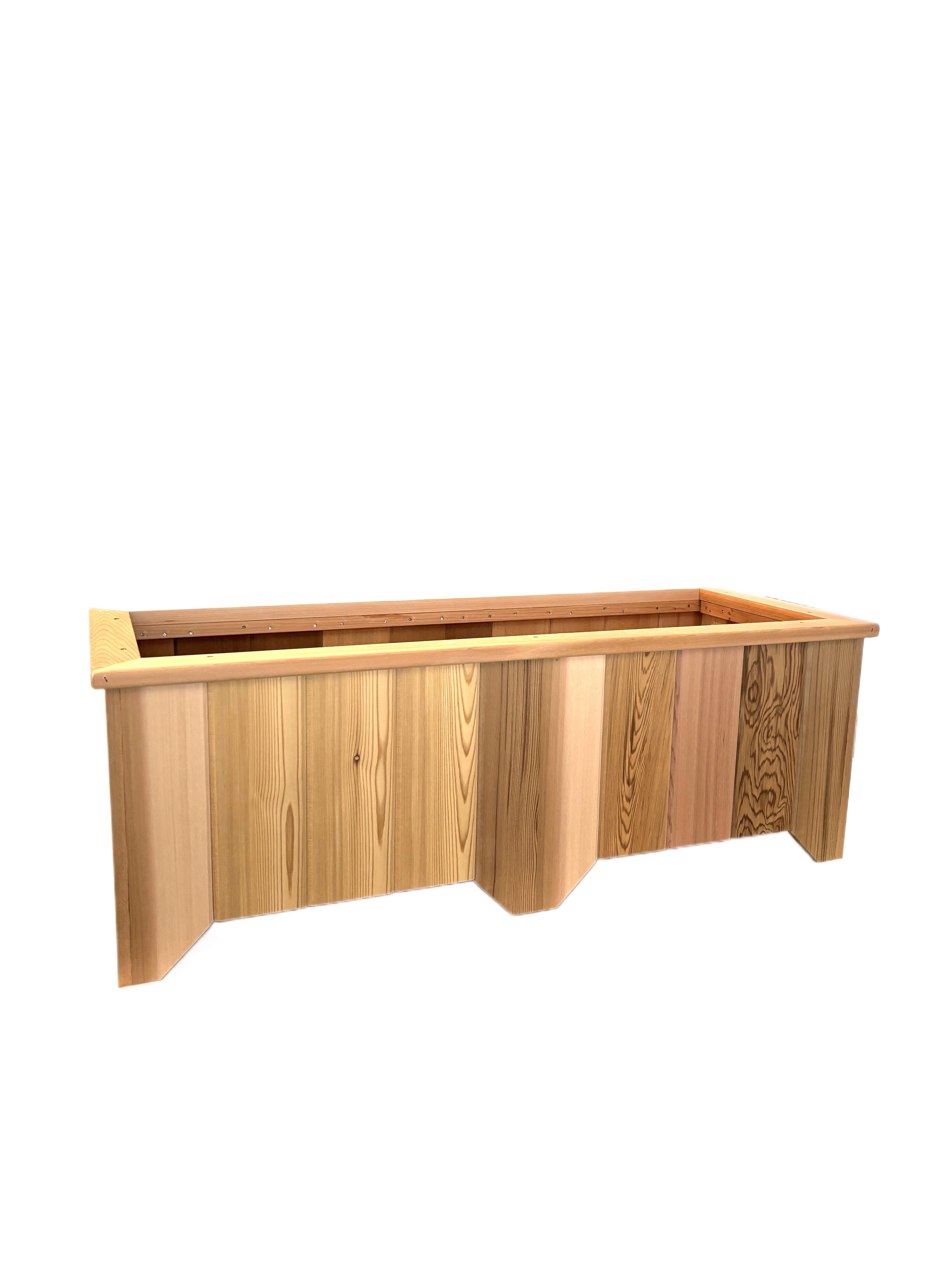 T&L Extra Large Rectangular Planter Box - unstained - Walmart.com