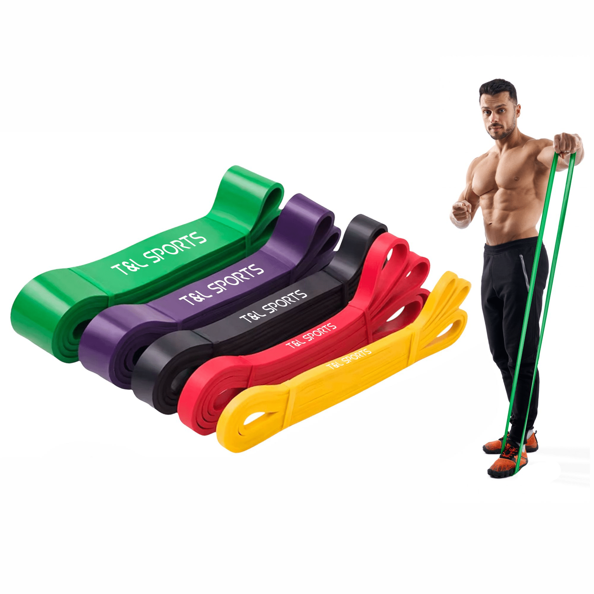 T&L SPORTS - Pull Up Bands, Resistance Bands, Pull Up Assistance Bands ...