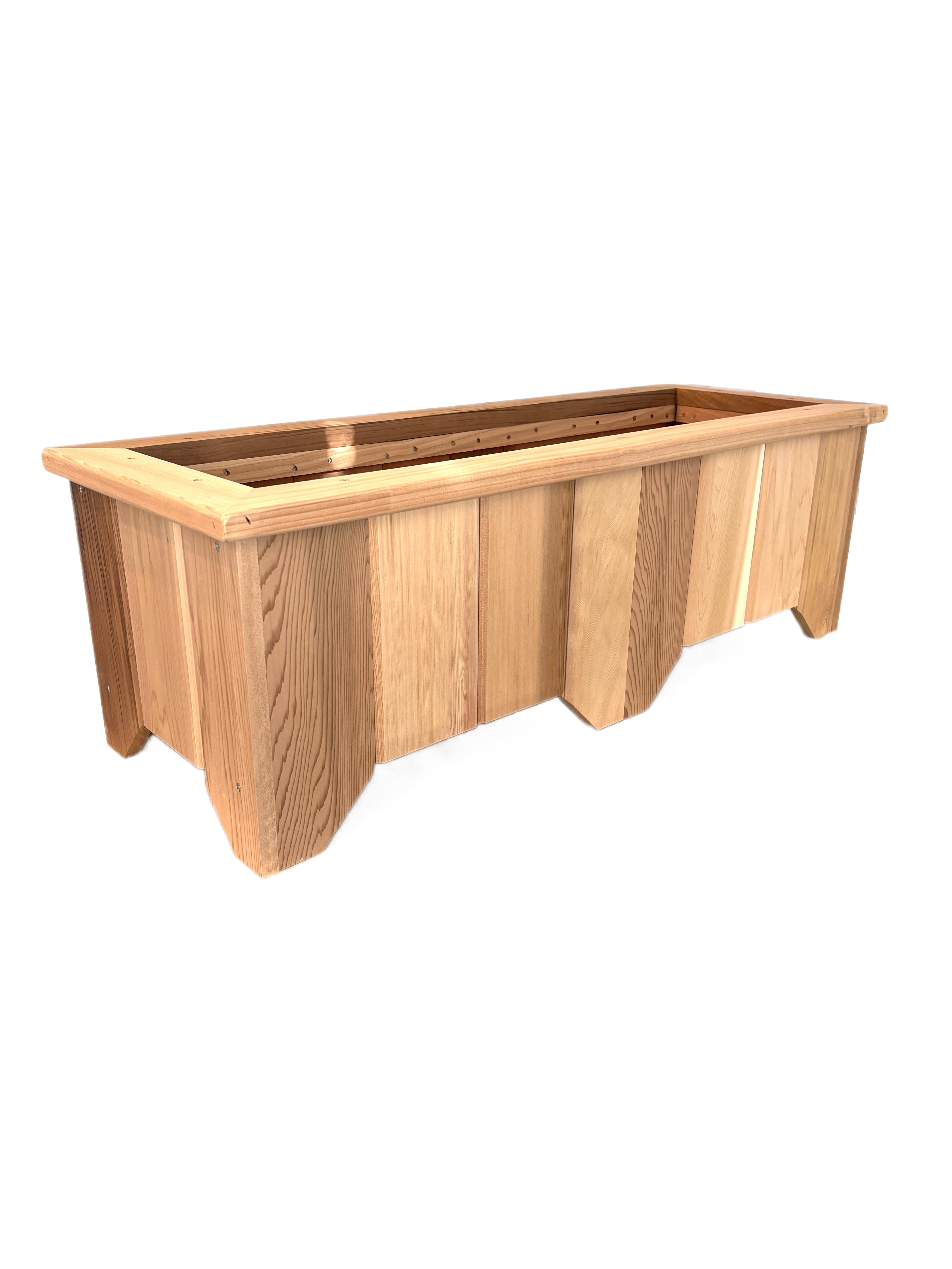 T&L Small Rectangular Planter Box - unstained - Walmart.com