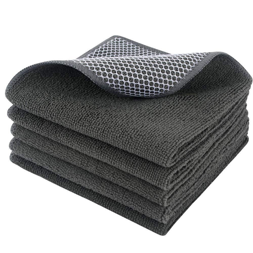 T Microfiber Dish Cloth for Washing Dishes Dish Washing Rags Best ...
