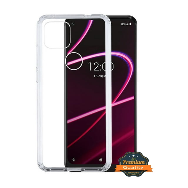 T-Mobile REVVL 5G, TCL Revvl 5G Phone Case Premium Hybrid Hard Bumper ...