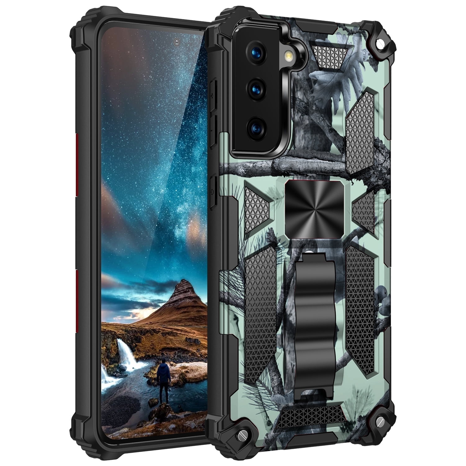 T-Mobile REVVL V Plus 5G Case, Tough Rugged Hybird Impact-Resistant ...