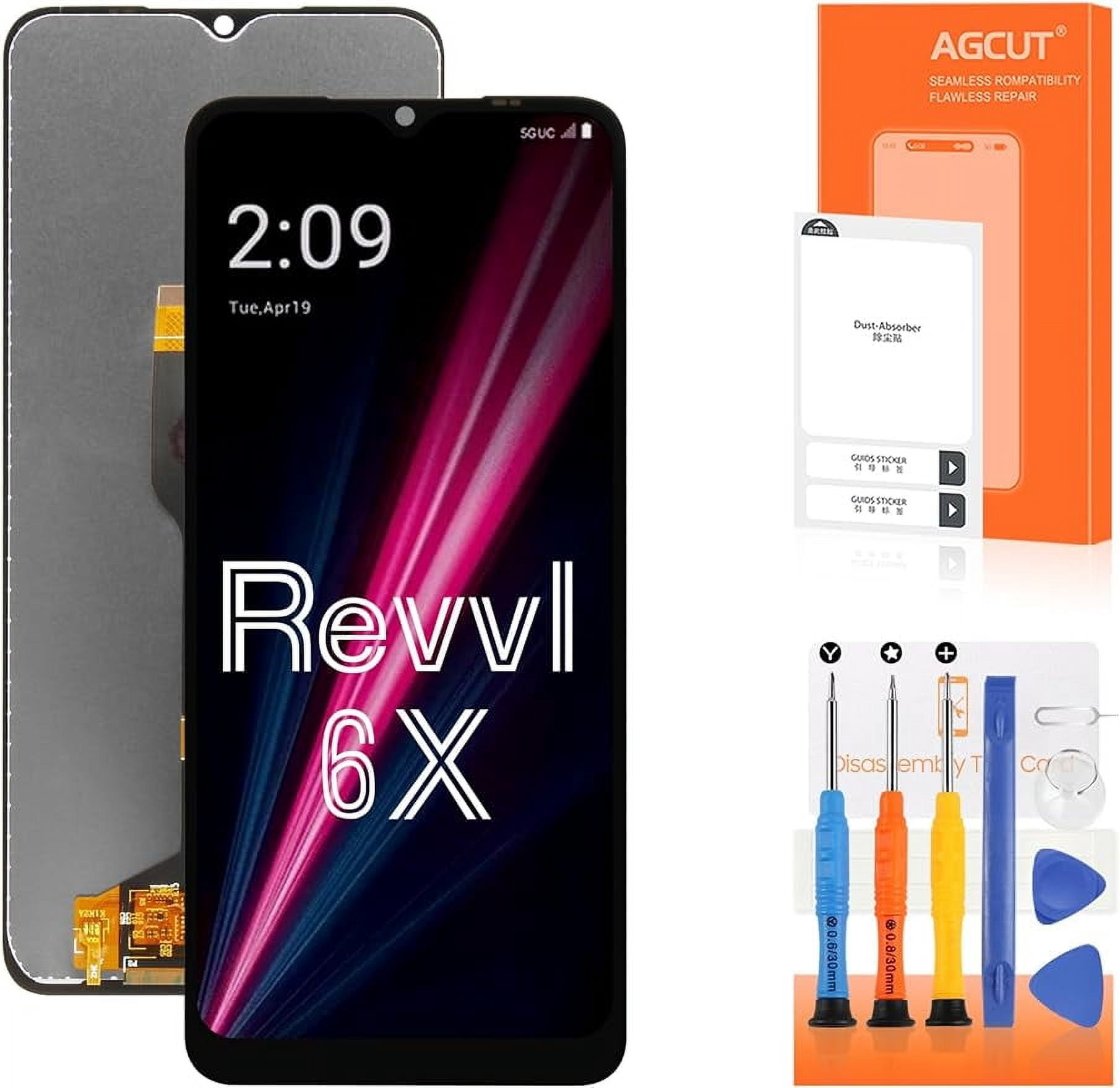 for T-Mobile Revvl 6X Screen Replacement for T-Mobile Revvl 6X 5G LCD ...