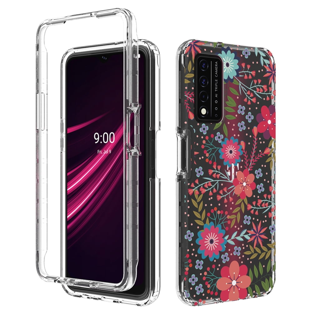 T-Mobile Revvl V+ 5G Case, Crystal Clear Protective Case Compatible with REVVL V Plus 5G Hybrid ...