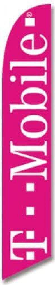 T-Mobile Tmobile Advertising Feather Banner Swooper Flag Sign with Flag ...