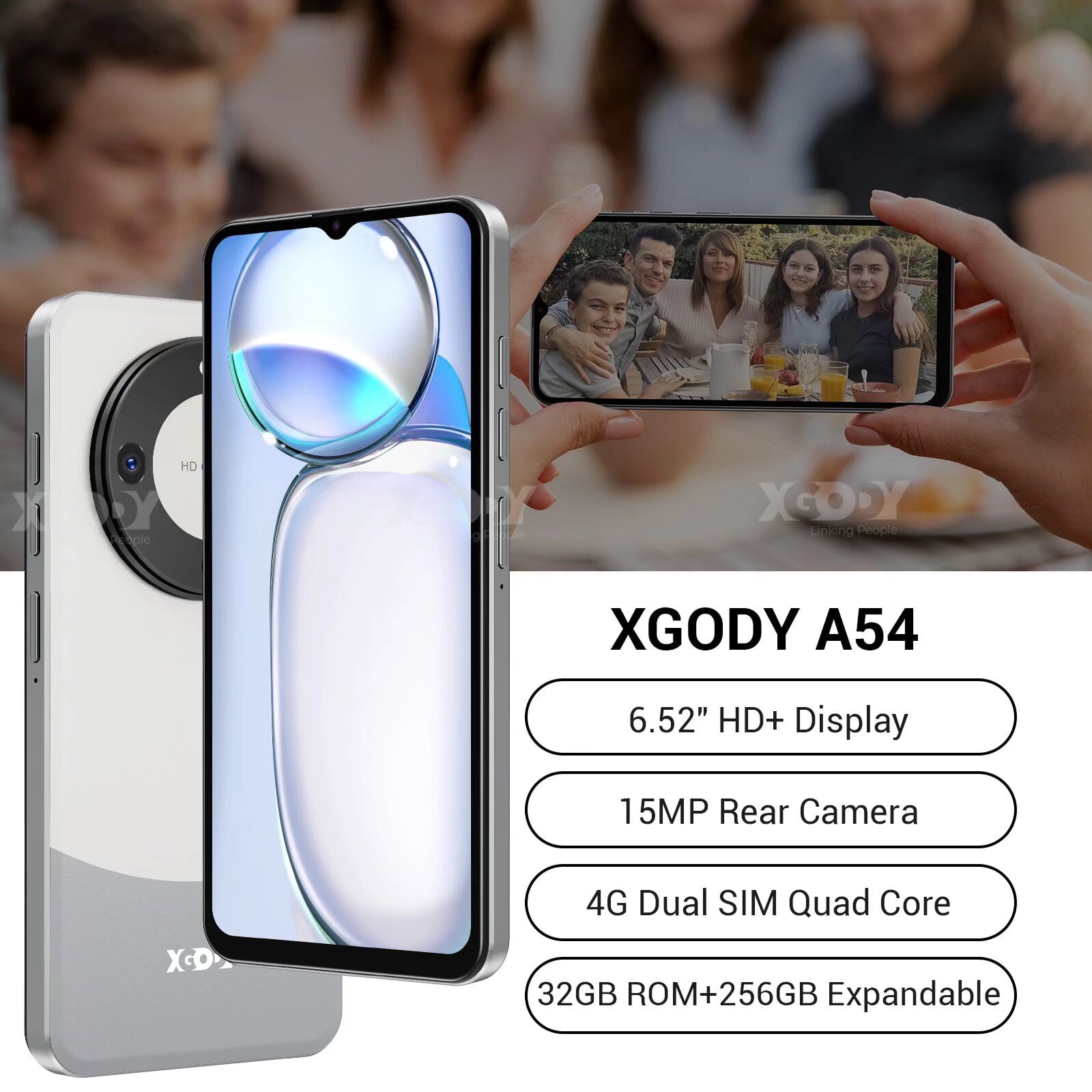 T-Mobile Unlocked Cell Phones XGODY 4G Dual Sim Smartphone Unlocked ...