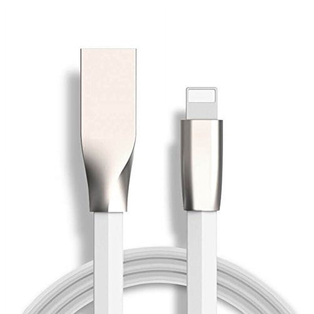 T-Mobile iPhone X Flat USB Cable Charge Power Sync Wire 6ft Long Data ...