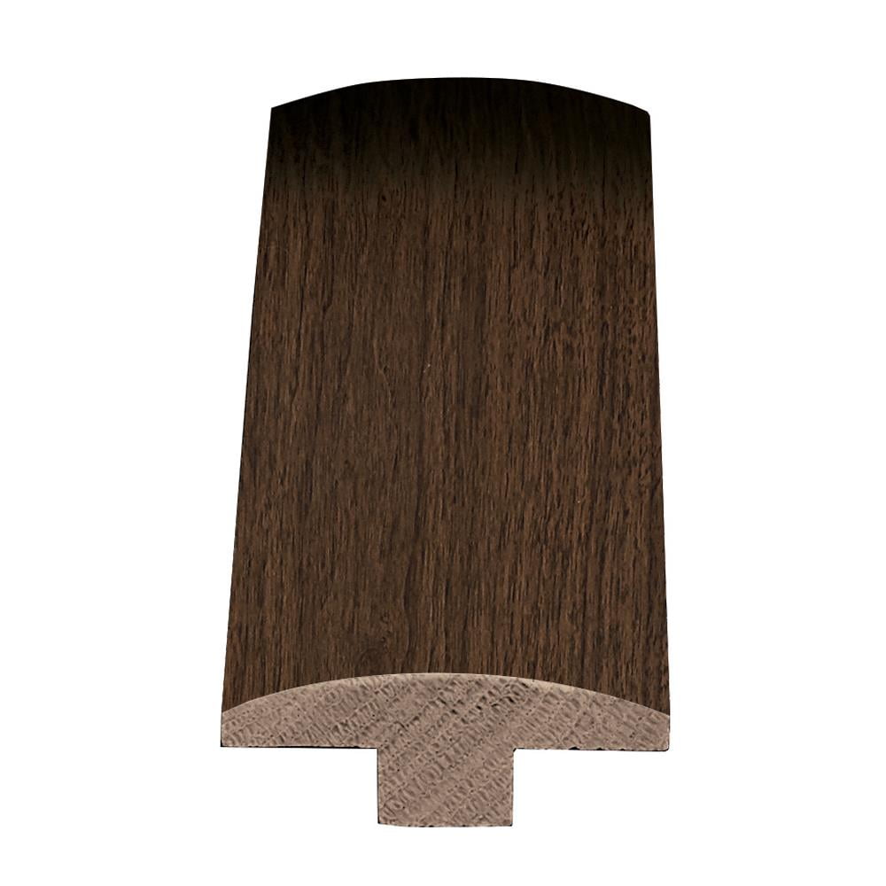 T-Molding - 1/2" Thick x 2" Wide x 78" Long Solid Wood American Walnut ...