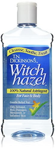 T.N. Dickinson's 100% Natural Witch Hazel Astringent, 16 fl oz Body ...