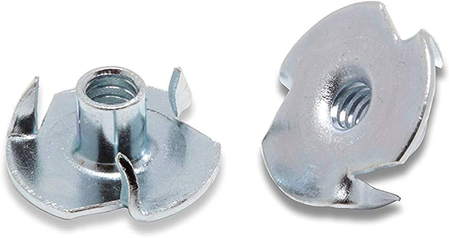 T-Nuts, 10-24, (100 Pack), Threaded Insert, Choose Size/Quantity, by ...