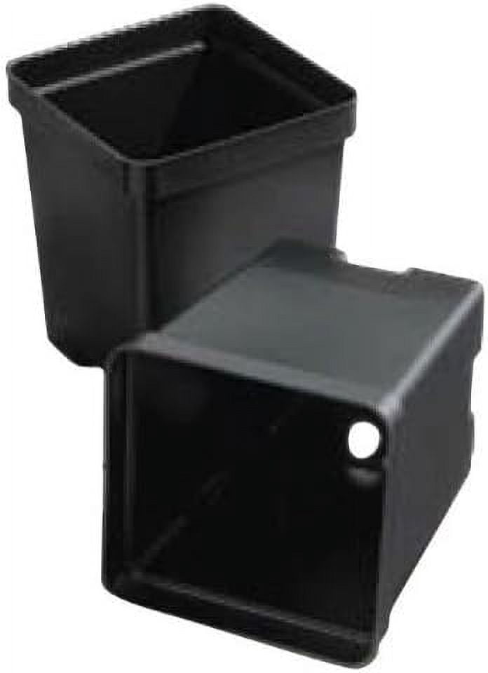 T.O. Plastics Square Pot, 4.5 Inches Deep - Bundle of 300 - Walmart.com