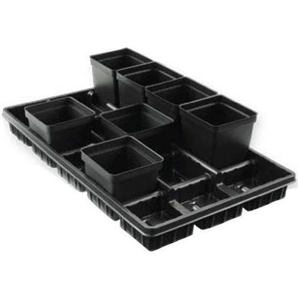 T.O. Plastics Square Pot, 4.5 Inches Deep - Bundle of 300 - Walmart.com