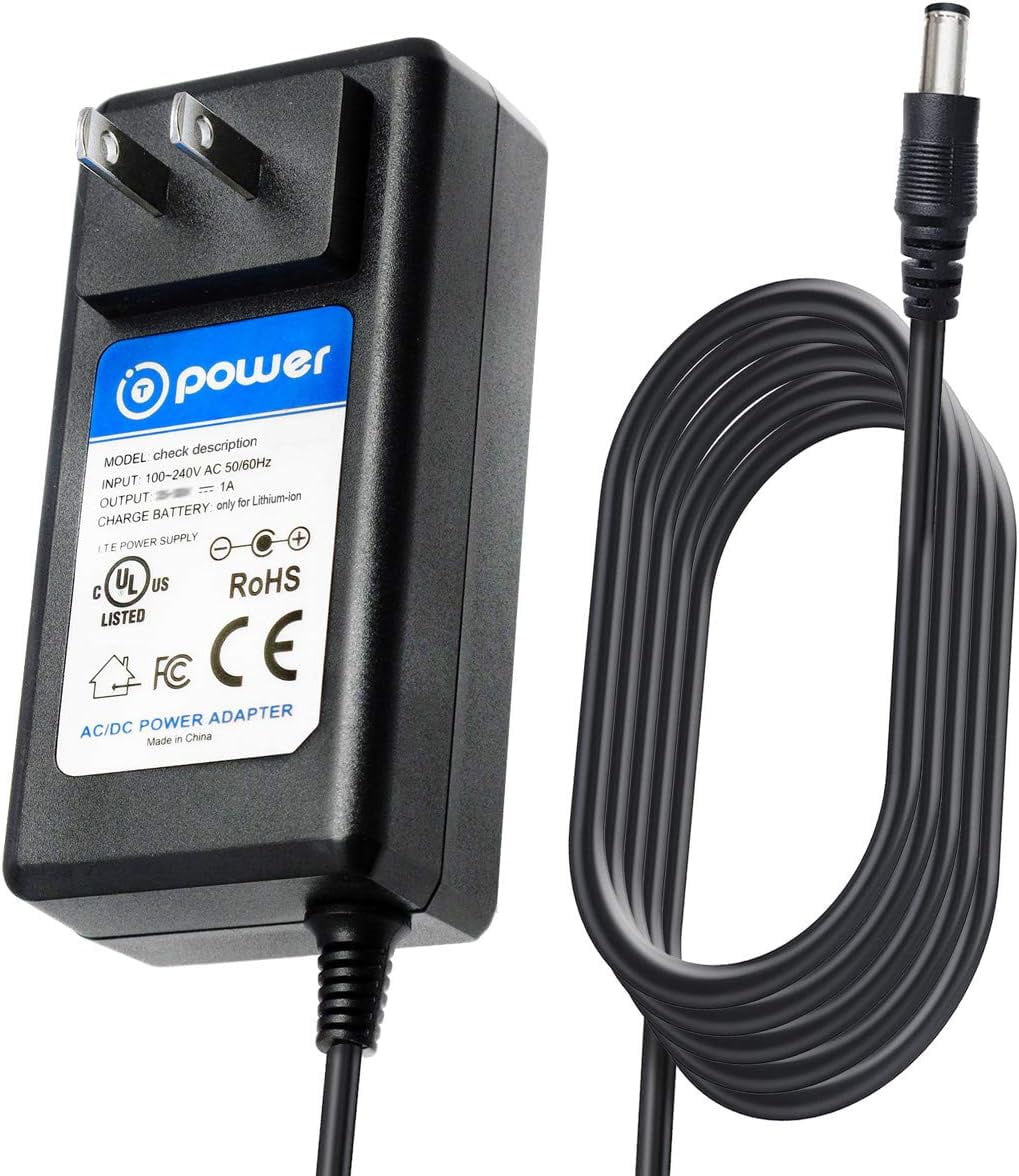 T POWER 42V Battery Charger for Navee N20 N30 N40, Urbanmax C1 Pro X2, Electric Scooter Model ...