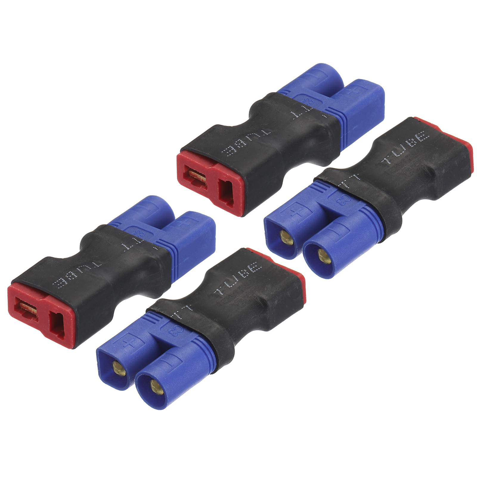 T-Plug Female to EC3 Male Connector Adapter RC/RC LiPo Battery ...