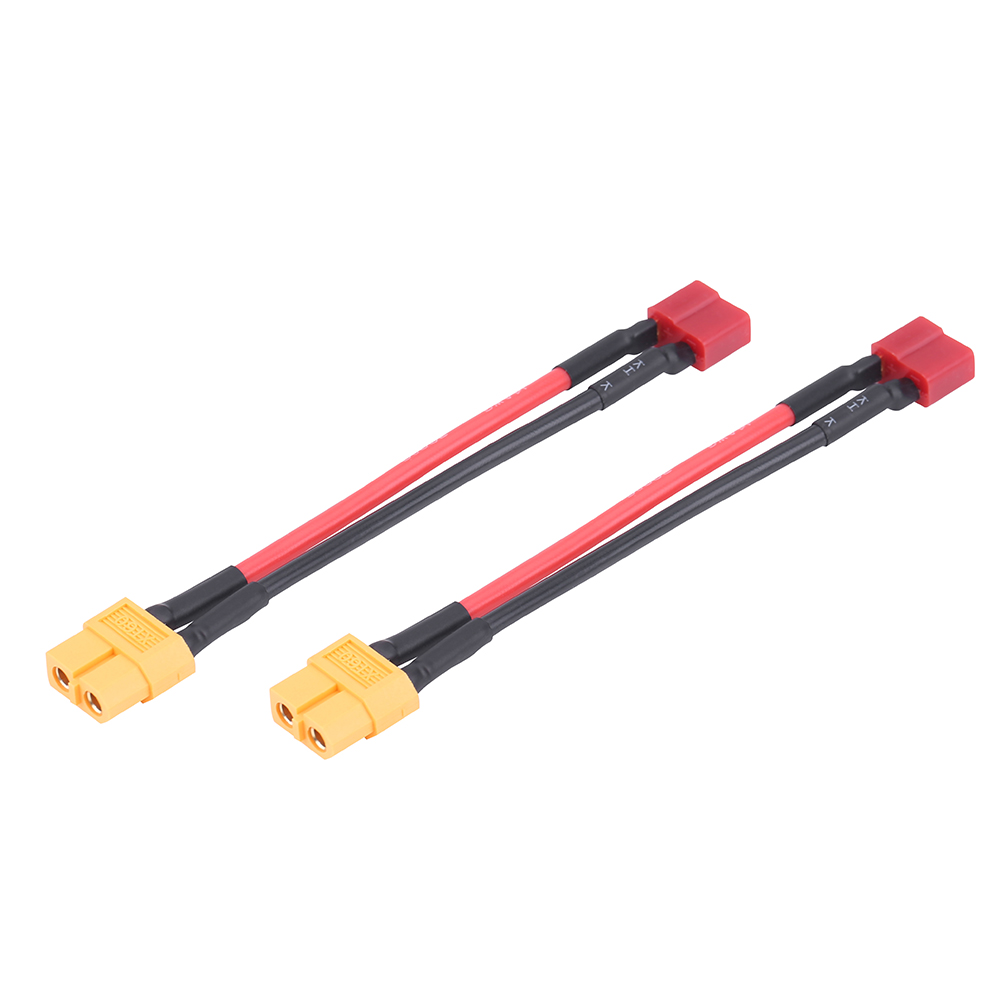 T-Plug Female to XT60 Female Connector Converter with Silicone Cables 2 ...