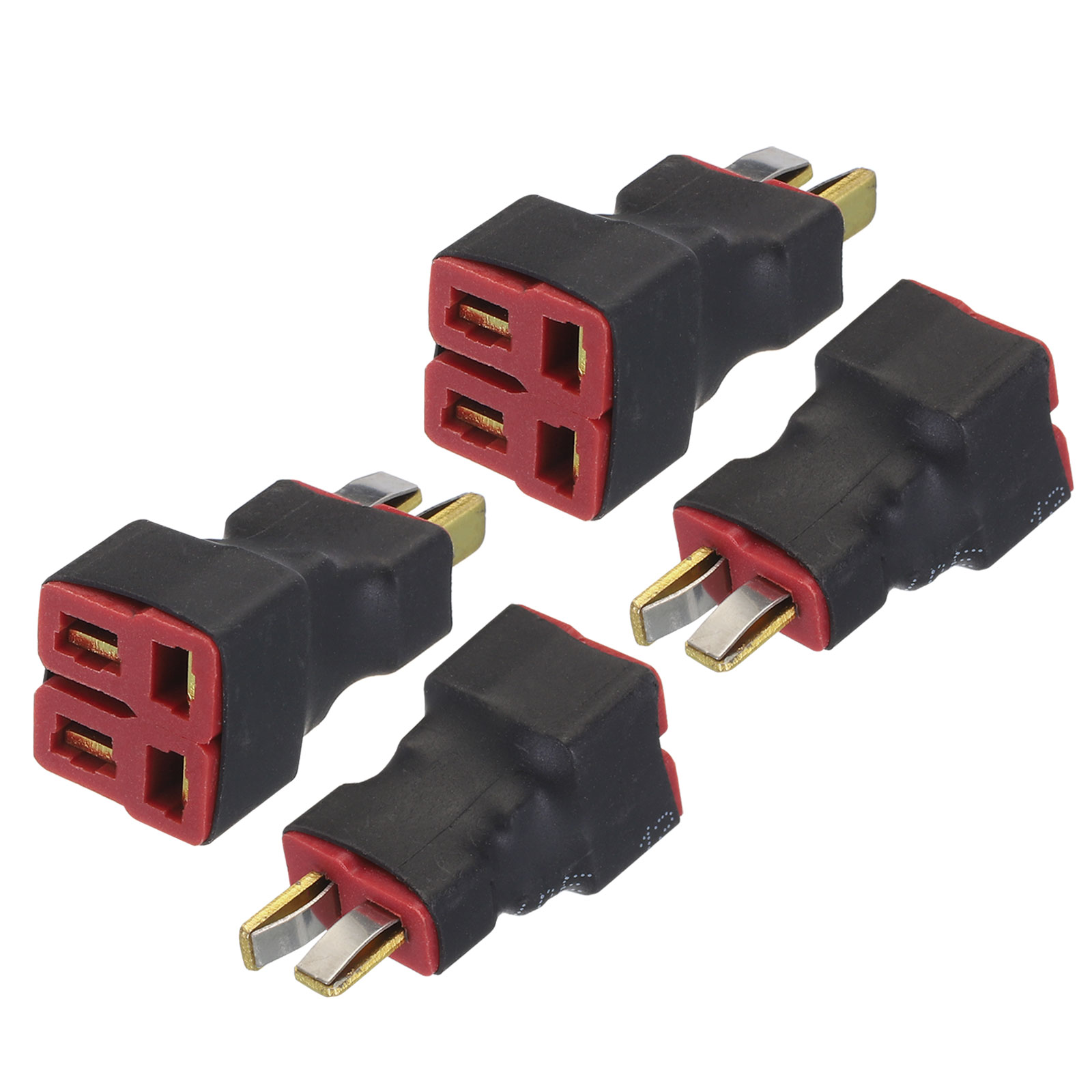 T-Plug Parallel 1 Male to 2 Female Connector Adapter RC, RC LiPo ...