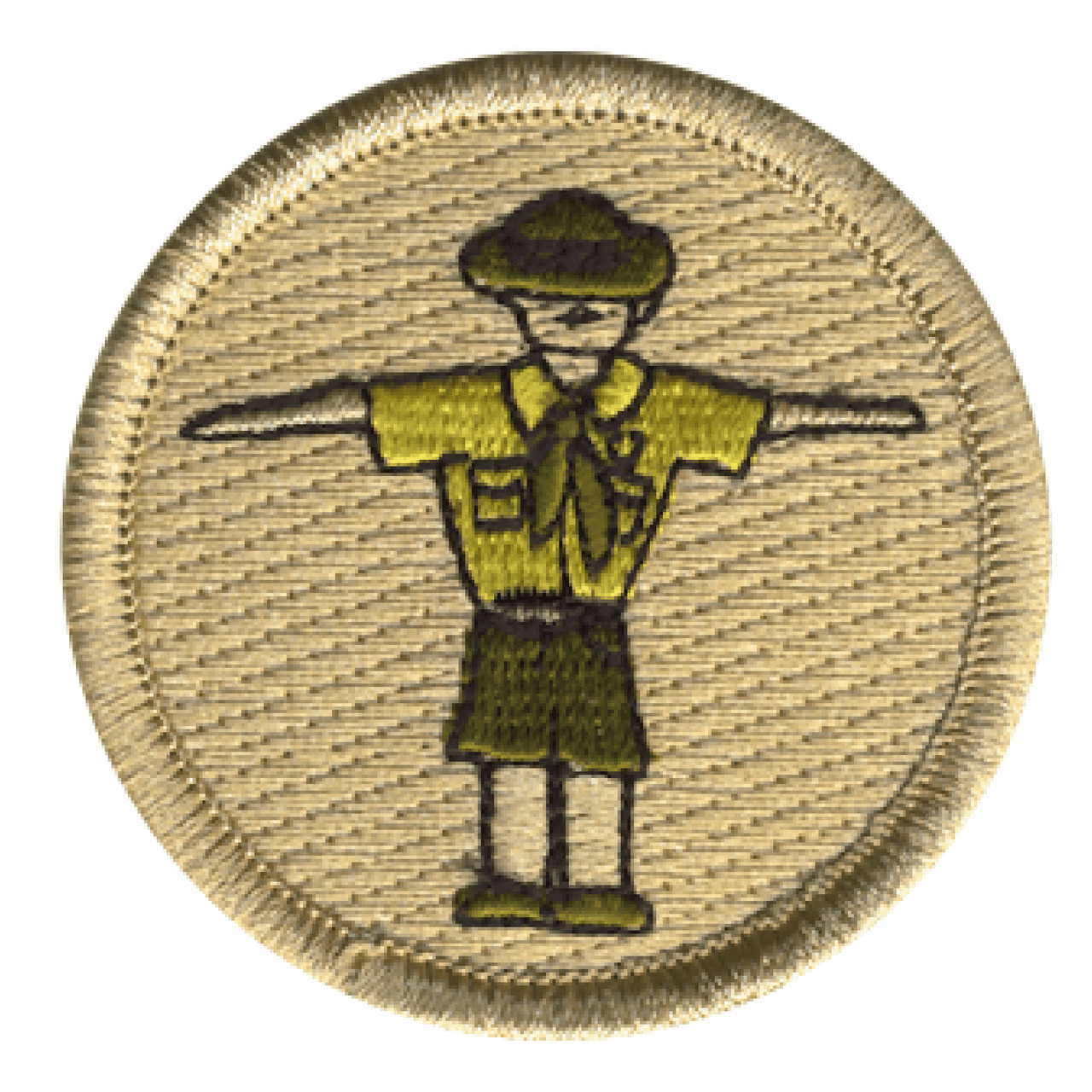 T Pose Scout Patrol Patch (Sew-on) - ClassB - Walmart.com