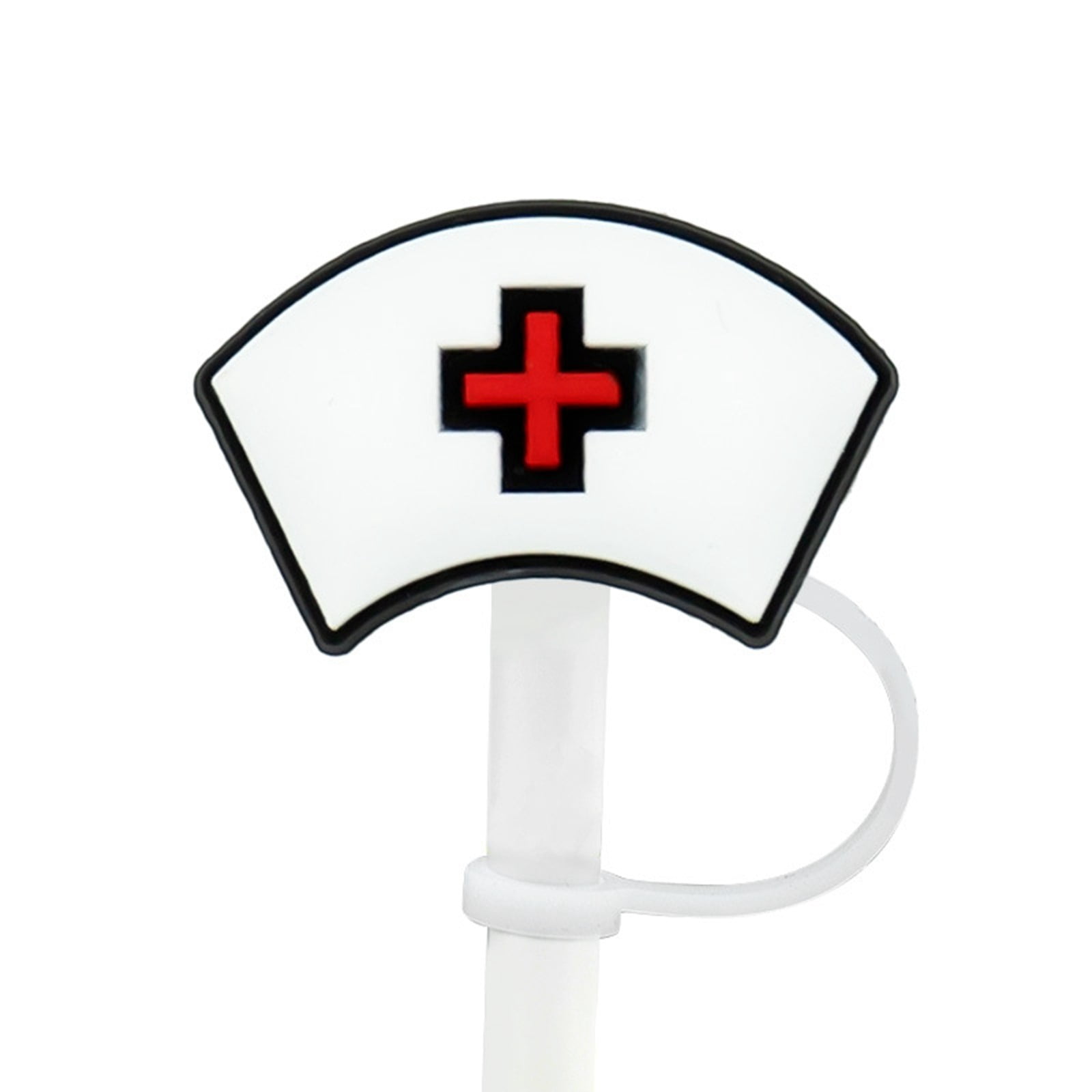 T Post Caps Cartoon Style Straw Sleeve Straw Cap Silicone Dust Cap Plug ...