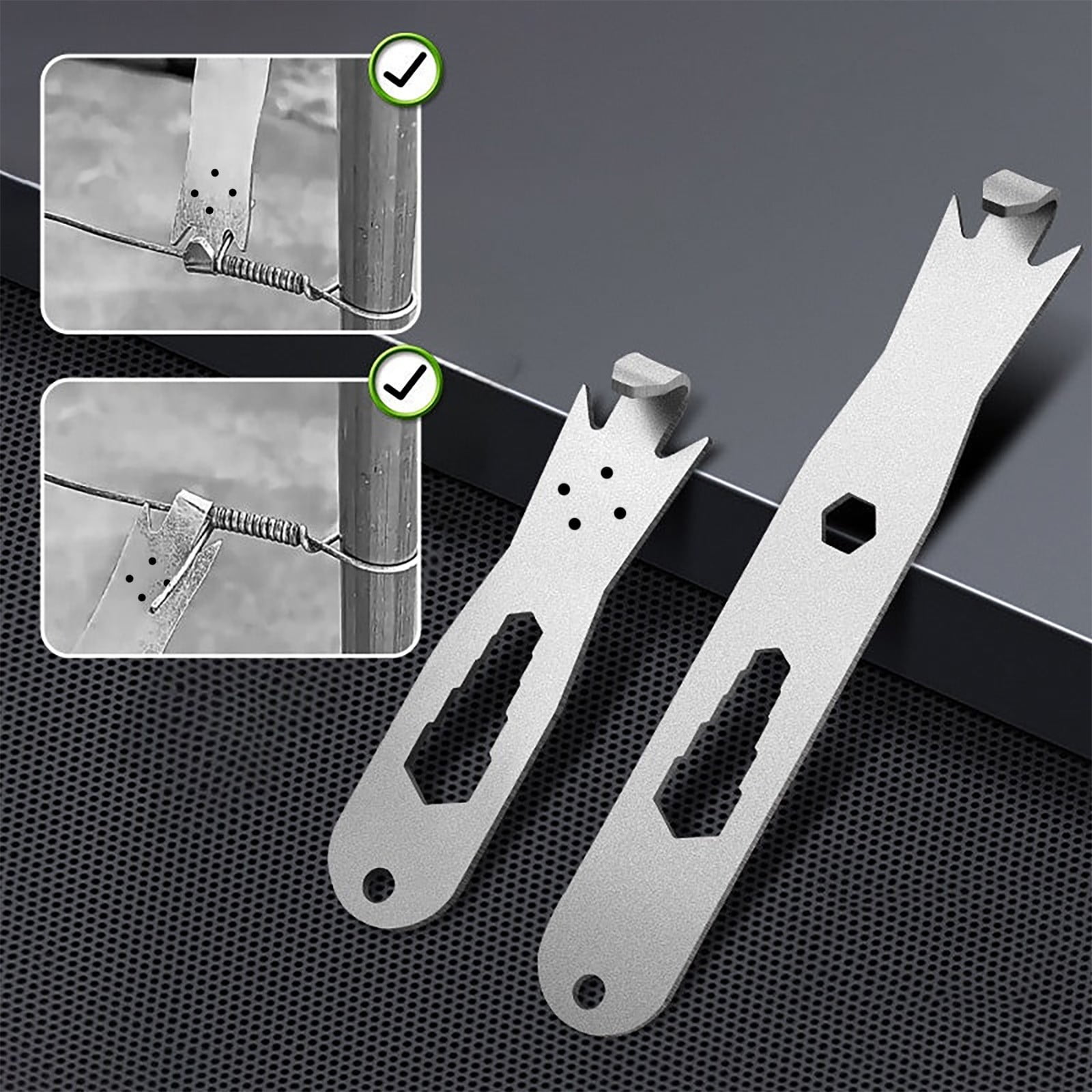 T Post Clip Fence Wire Twister, Heavy-Duty Steel, Multifunctional ...