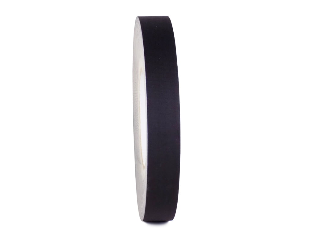 T.R.U. CGT-80 Black Gaffers Stage Tape with Rubber Adhesive, 1 in. wide ...